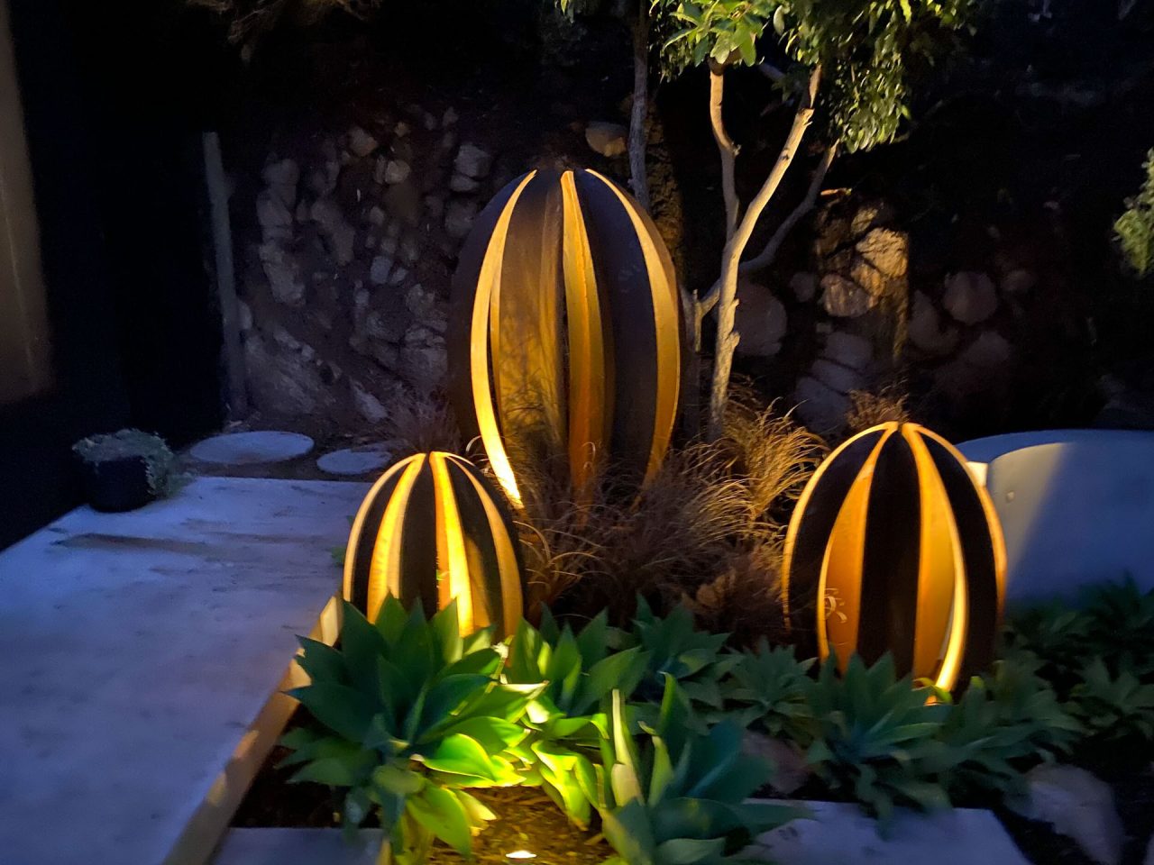 Unique Garden Lighting | Matt Hill Projects